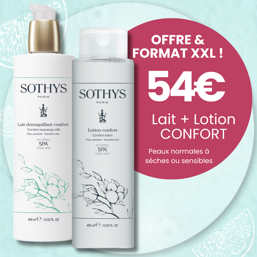 Comfort XXL makeup remover duo Sothys 400ml – Institut Kallista