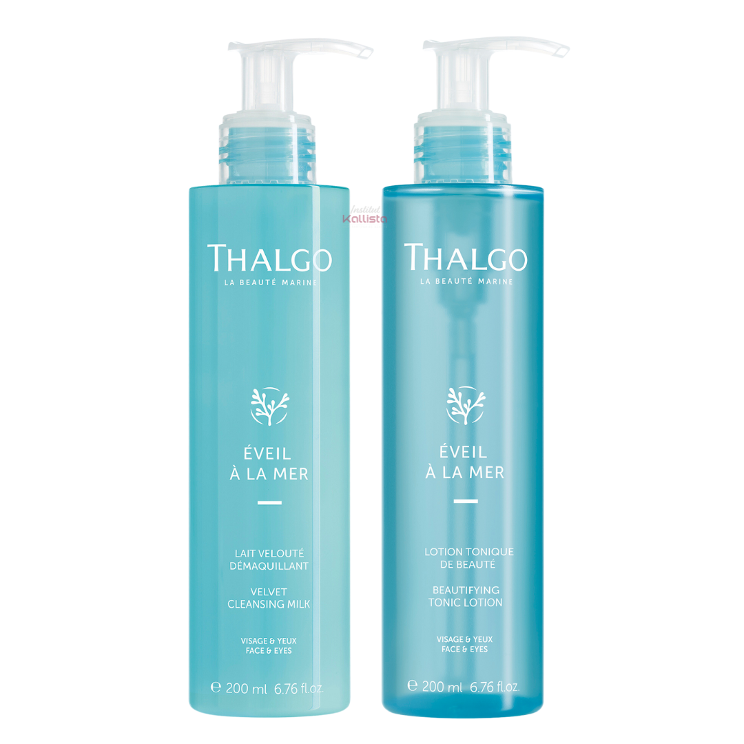 Rituel démaquillant Thalgo - Duo de lait et de lotion – Institut Kallista