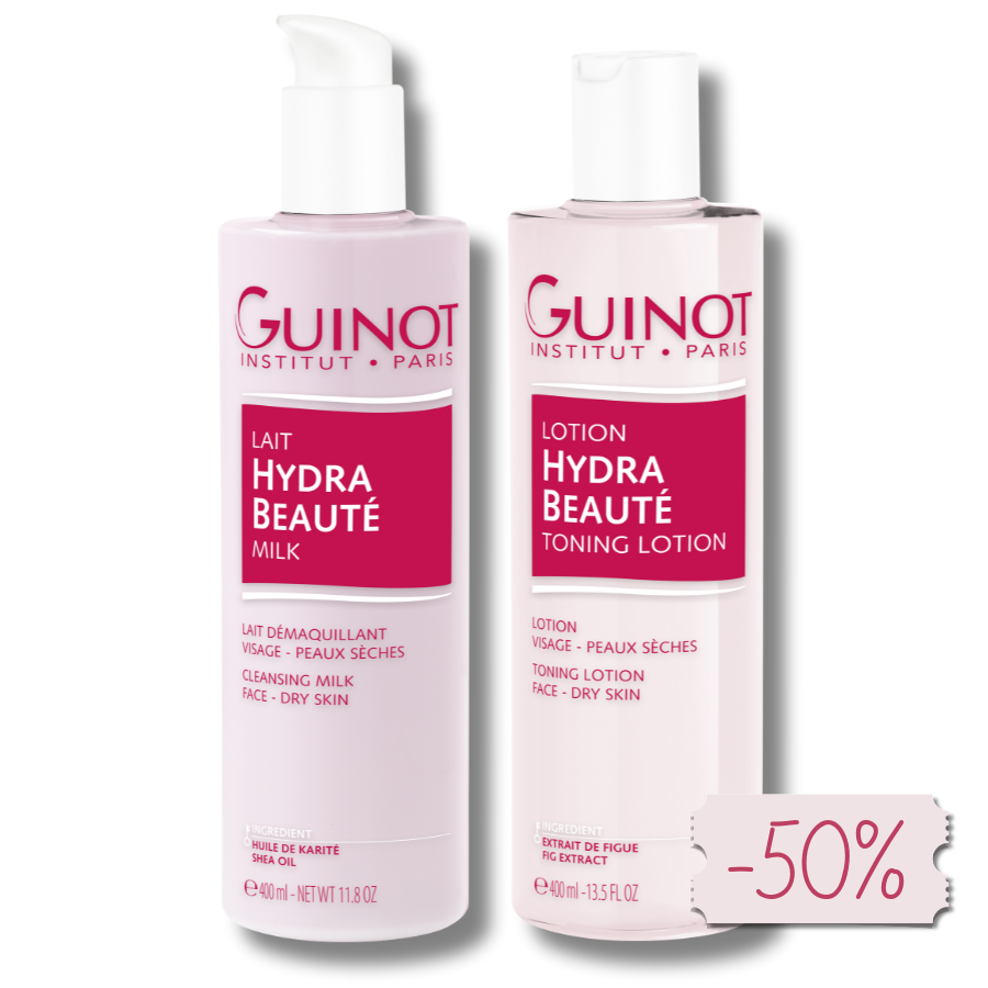 Duo Hydra Beauté XXL Guinot - Lait & Lotion – Institut Kallista