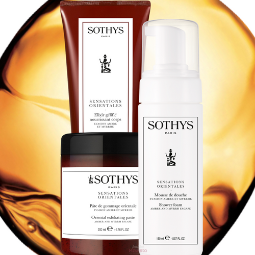 Mousse de douche Sothys senteur Ambre Myrrhe – Institut Kallista