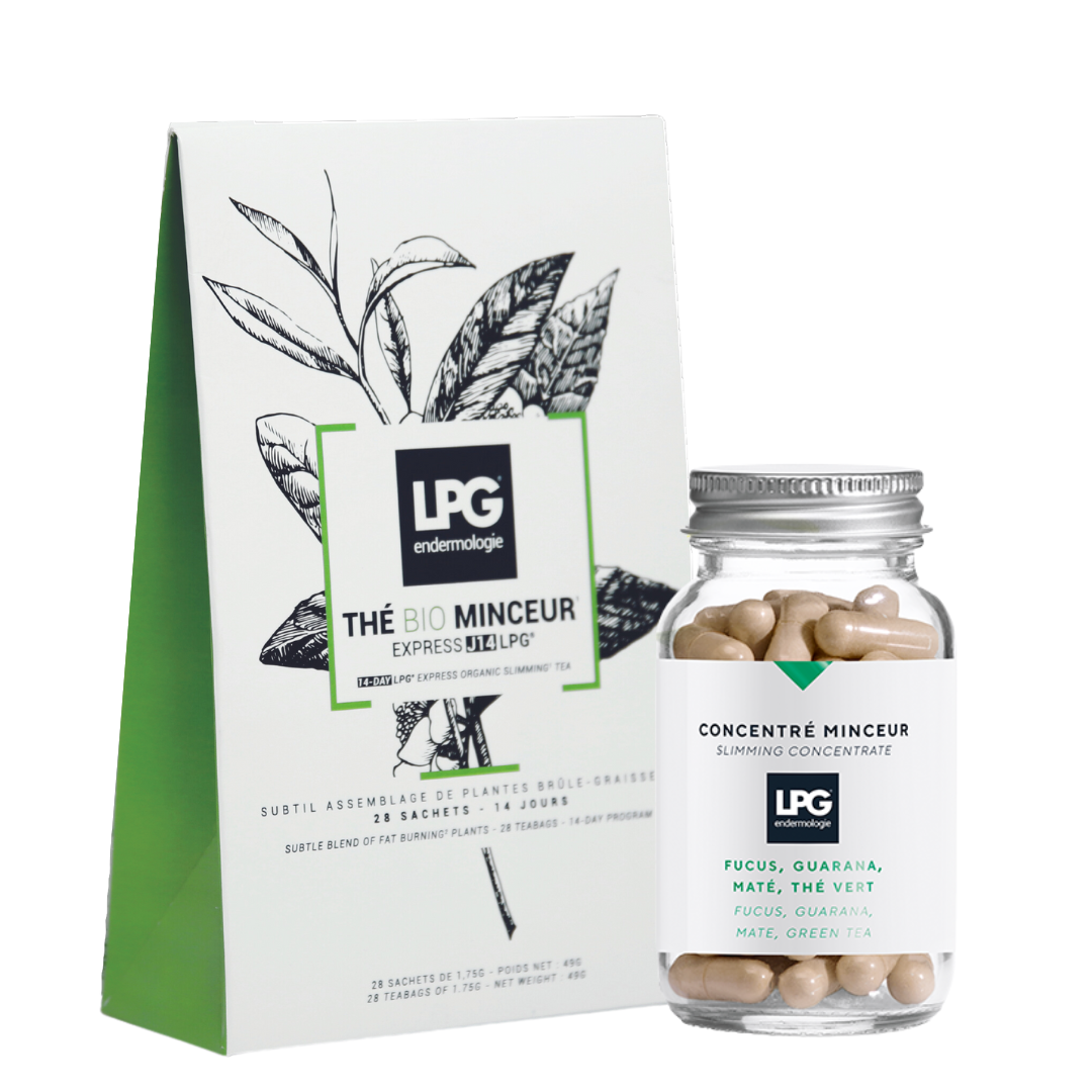 Pack - Thé bio minceur 28x1,5g + Concentré minceur 56x24g – Institut ...