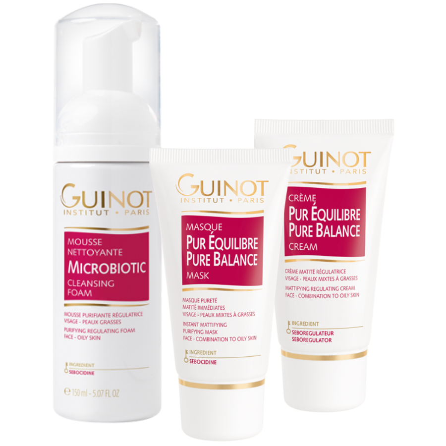 Guinot Purity Matity Pack: cleanser, mask, cream – Institut Kallista